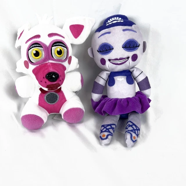 FIVE NIGHTS AT Freddy’s Ballora and Funtime Foxy Plush FNAF Stuffed ...