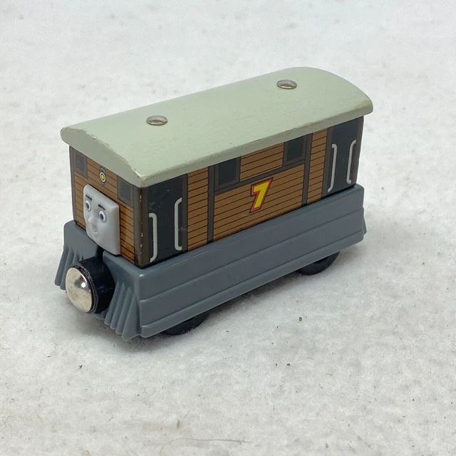 THOMAS & FRIENDS Toby Wooden Railway Toby Train Tank Engine Track Car ...