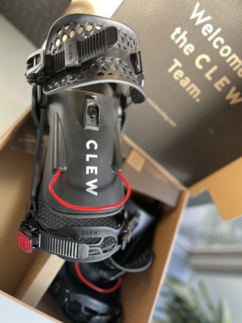 CLEW FREEDOM 1.0 2025-2026 step in snowboard bindings BK & WH 【S/M/L ...