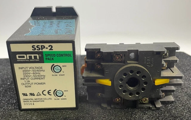 ORIENTAL MOTOR SSP-2 Controllo velocità con base EUR 22,67 - PicClick IT