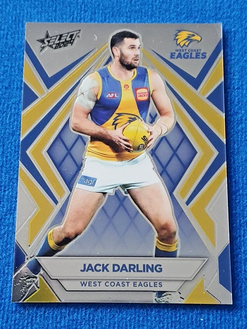 2024 AFL SELECT Footy Stars Luminous - Jack DARLING, WEST COAST EAGLES, L163 $1.50 - PicClick AU