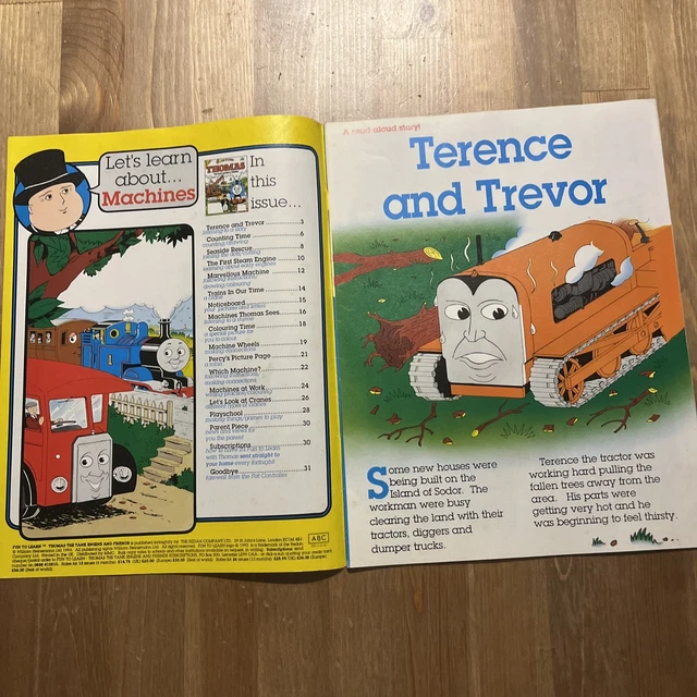THOMAS THE TANK Engine And Friends Comic Issue 66 Fun to Learn Redan ...