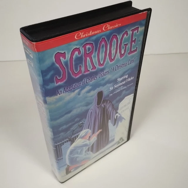 SCROOGE - A Christmas Carol Adaptation Starring Sir Seymour Hicks - VHS ...