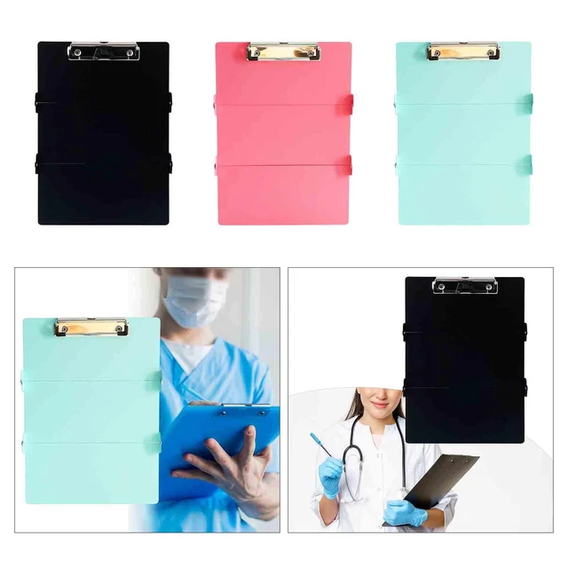 NURSING CLIPBOARD MEDICAL Edition Cheat Sheet Compact Folding Clipboard ...