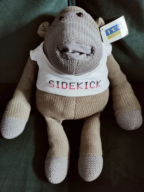 ITV DIGITAL MONKEY Sidekick Pg tips. With Itv Tag £15.00 - PicClick UK
