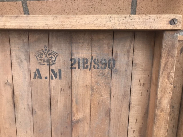 WW2 RAF AIR MINISTRY FOLDING CHAIR "BATTLE OF BRITAIN" 1940 Stamped ...