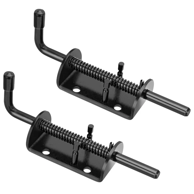 SPRING PIN LATCH Lock Assembly For Utility Trailer Tail Gate Loaded ...