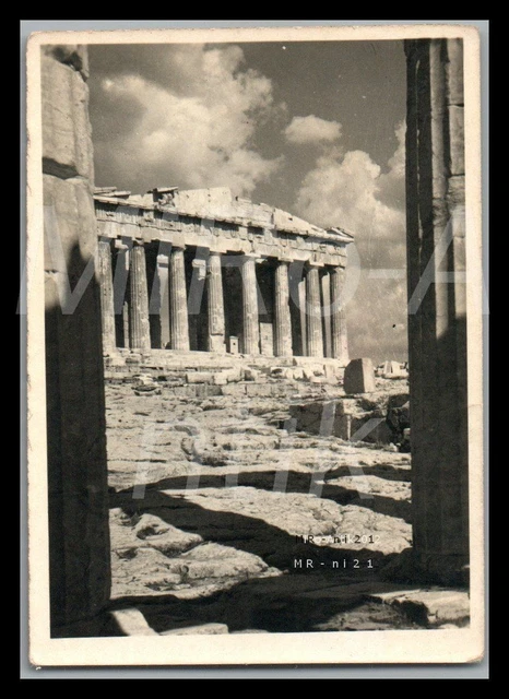 FOTO WK2 FALLSCH.JÄG. H.Kalischewsky, Jäger besuchen die Akropolis ...