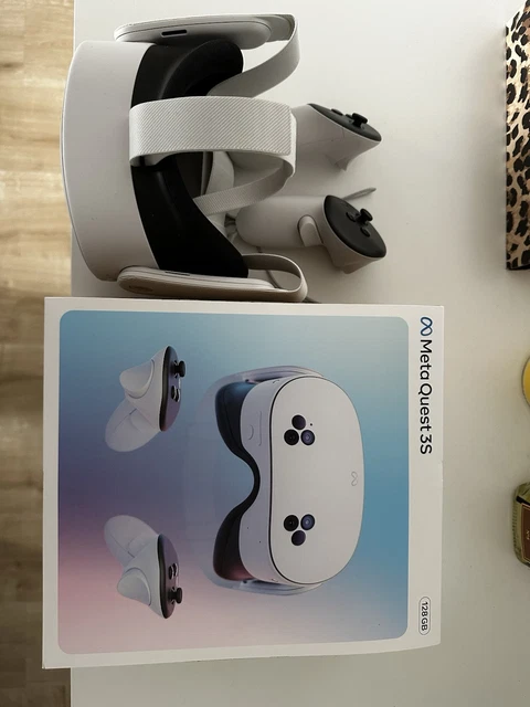 META QUEST 3S 128GB VR-Headset mit Restgarantie EUR 251,00 - PicClick DE