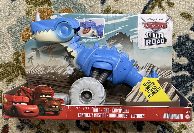 DISNEY PIXAR CARS On the Road Roll and Chomp Dino New Arrival 2022 NIB ...
