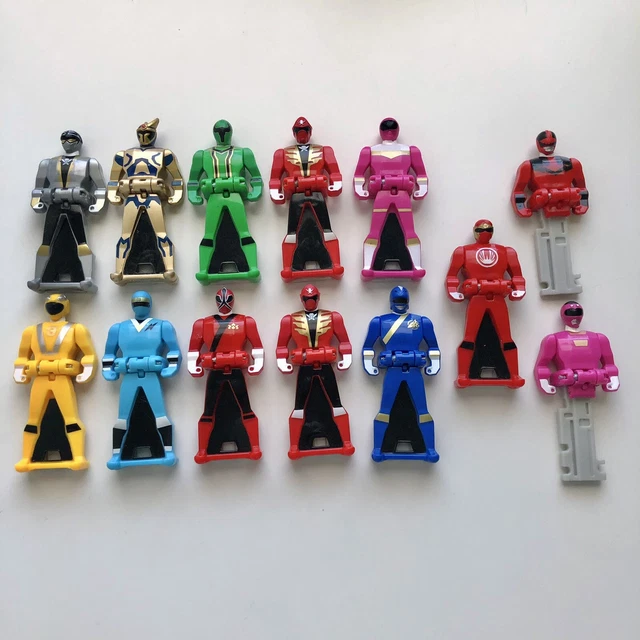 POWER RANGERS SUPER Megaforce Wild Force Legendary Gaoranger Ranger Key ...