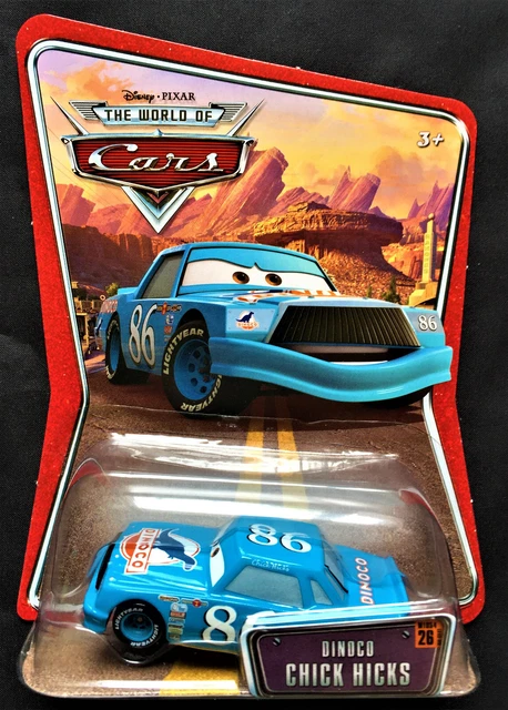 DISNEY PIXAR CARS World of Cars Series #28 DINOCO CHICK HICKS Diecast ...
