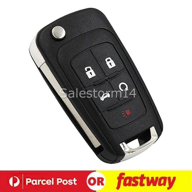 FOR HOLDEN COMMODORE VF 5 Button Remote Flip Key Blank Shell/Case ...