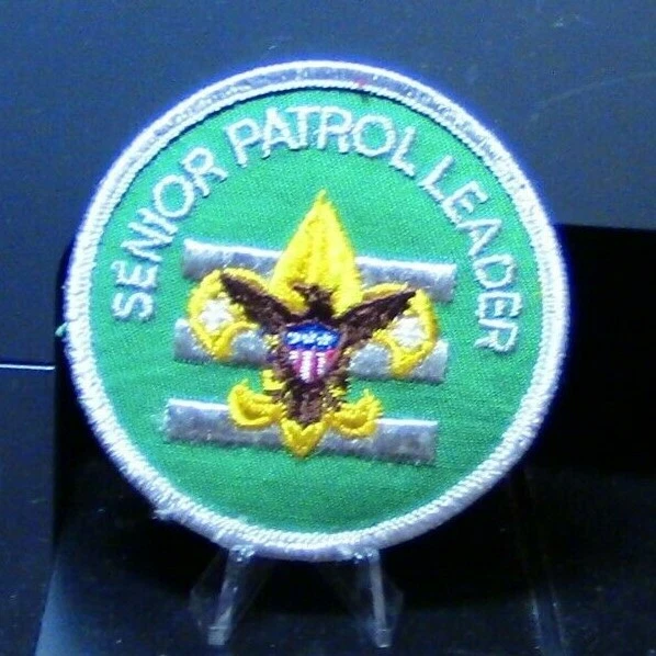 BSA: SENIOR PATROL Leader Uniform Patch £6.79 - PicClick UK