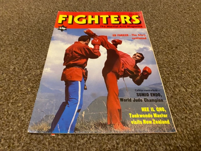FIGHTERS MARTIAL ARTS Magazine 1980 Mar Ed Parker. Sumio Endo Poster ...