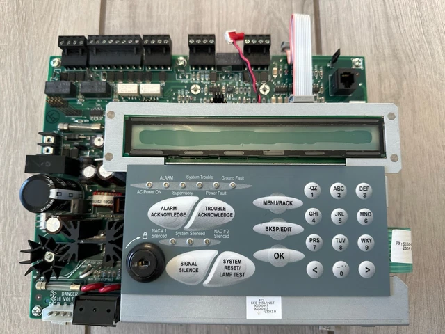 GAMEWELL FCI 7100 MAIN PCB Fire Alarm Control Panel FREE SHIPPING !!! £ ...