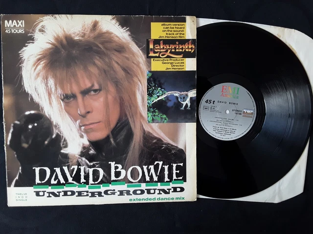 DAVID BOWIE - Underground (Extended Dance Mix) Maxi (VG+/VG+) '* EUR 21 ...