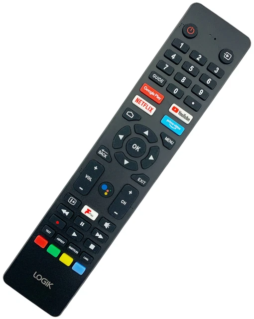 GENUINE VOICE REMOTE Control for Logik L58AUE21 58" Smart 4K HDR LED ...