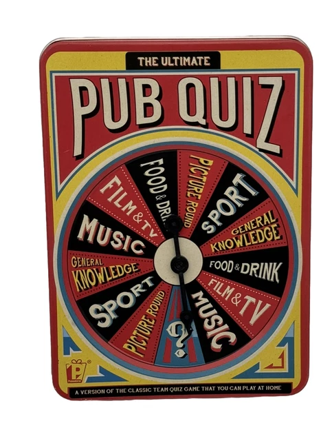 THE ULTIMATE PUB Quiz Game- Bar Trivia Games Purple Donkey Games Cards ...