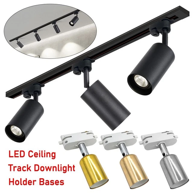 PLASTIC SPOT LIGHT Socket Surface Mounted Lamp Holder Lighting ...