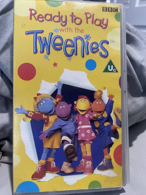 TWEENIES READY TO Play with the Tweenies VHS. Slight Chip On Corner ...