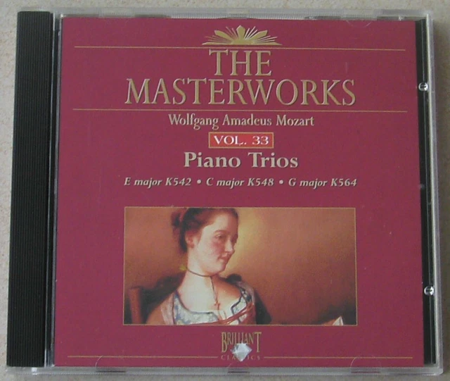 WOLFGANG AMADEUS MOZART - Piano Trios (Brilliant Classics Audio CD) EUR 2,20 - PicClick DE