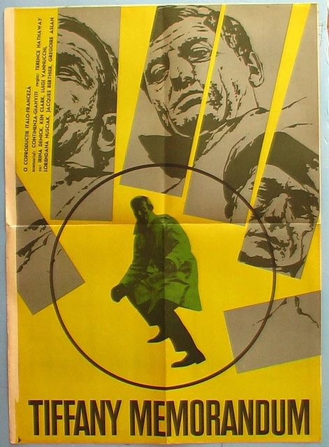MOVIE POSTER=TIFFANY MEMORANDUM Tiffany Memorandum (1967)=(Irina Demick ...