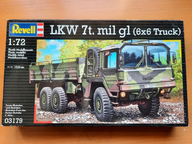 REVELL LKW 7T. mil gl (6x6 Truck) EUR 15,00 - PicClick DE
