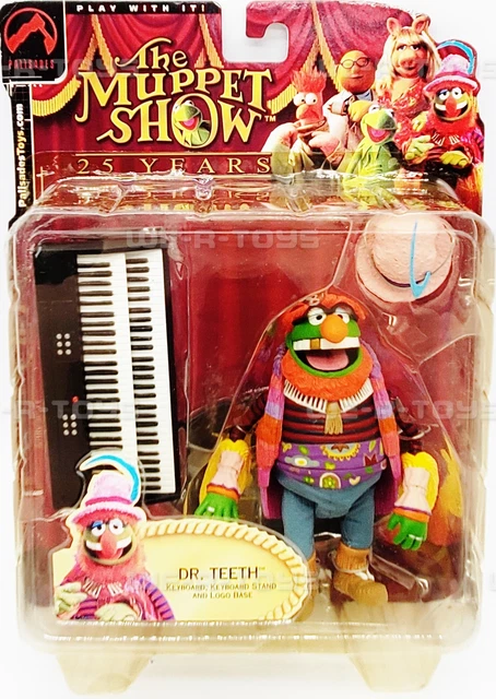 THE MUPPET SHOW 25 Years Dr. Teeth Action Figure Palisades 2002 NEW £49 ...