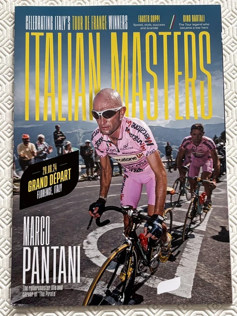 ITALIAN MASTERS OFFICIAL Tour De France 2024 Magazine £4.85 - PicClick UK
