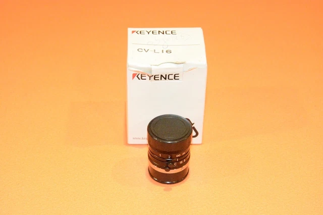 KEYENCE CV-L16 LENS C-mount 16mm F 1.6 £87.33 - PicClick UK