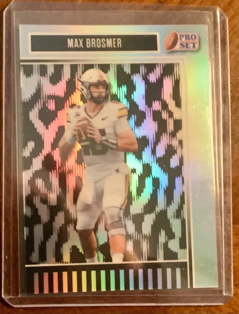 2025 PRO SET MAX BROSMER Silver Prismatic 32/49 $13.98 - PicClick CA