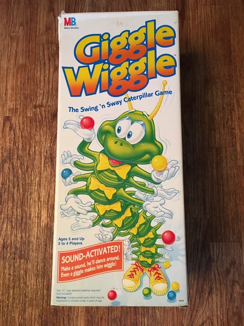VINTAGE GIGGLE WIGGLE Game Sold As Is 1991 Milton Bradley £14.99 ...