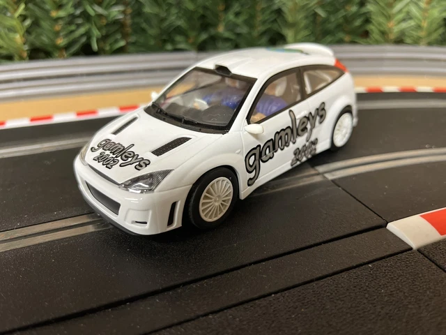 SCALEXTRIC (C2471B) VINTAGE FORD FOCUS WRC RALLY CAR - RARE GAMLEYS ...