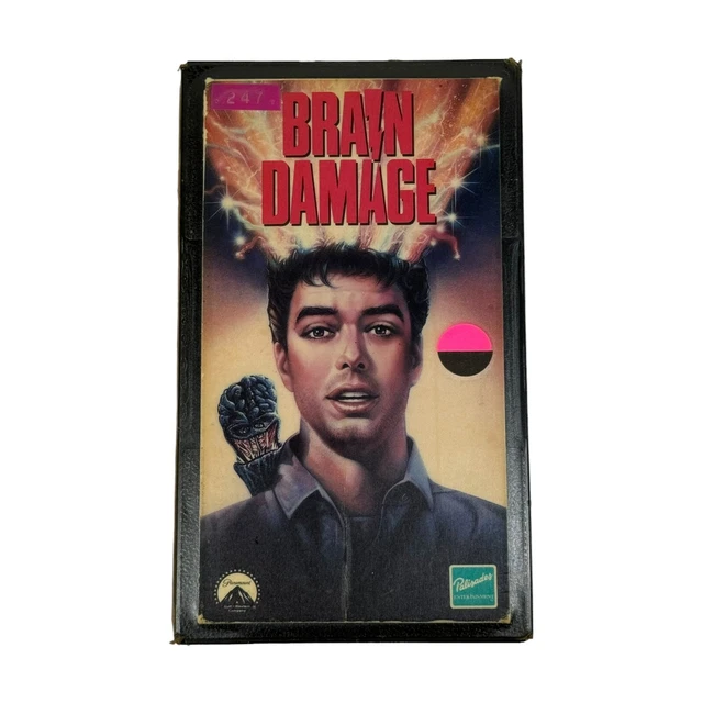 BRAIN DAMAGE (1988) VHS Frank Henenlotter Horror Ex-Rental Cut Box In ...