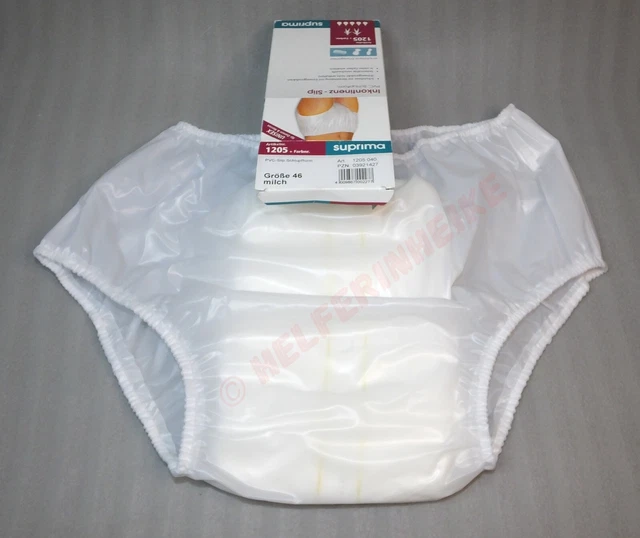 SUPRIMA GUMMIHOSE WINDELHOSE PVC Schlüpfer Slip Inkontinenz Adult Baby ...