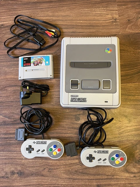 NINTENDO SUPER NINTENDO Entertainment System (SNES) Super Mario Kart ...