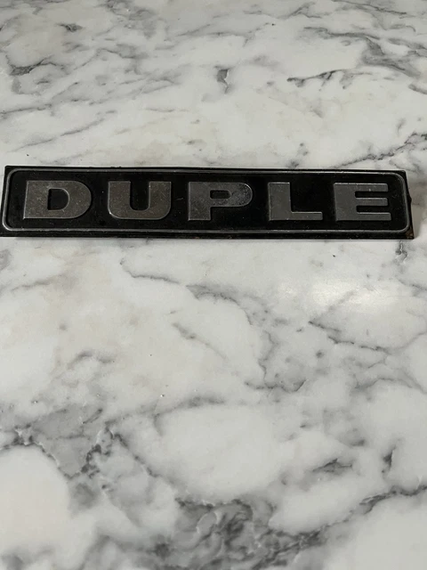 DUPLE COACH BODYBUILDERS Badge 1950s / 1960s £16.32 - PicClick UK