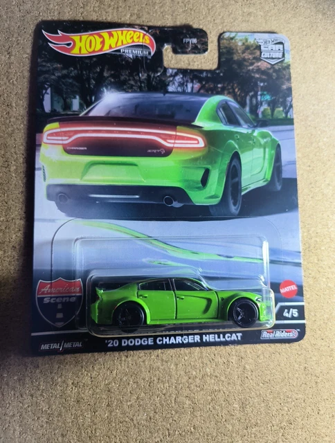 HOT WHEELS PREMIUM - '20 Dodge Charger Hellcat - Scène américaine EUR ...