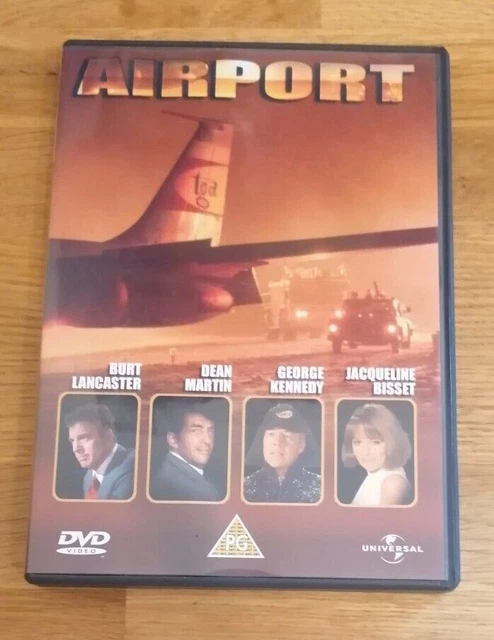 DVD - AIRPORT 1970 Burt Lancaster George Kennedy Jacqueline Bisset ...