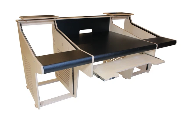 RECORDING STUDIO DESK / Music Production Workstation with 19" racking £ ...