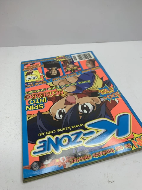 K-ZONE MAGAZINE VOLUME 4 Number 11 February 2004 Beyblades Spongebob Yu ...