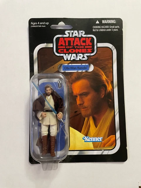 STAR WARS VINTAGE Collection VC 31 Figura Obi-Wan Kenobi AOTC 3,75 ...