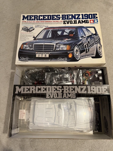 VINTAGE TAMIYA MERCEDES Benz 190E Evo 2 AMG 58108 New In Box Unbuilt ...
