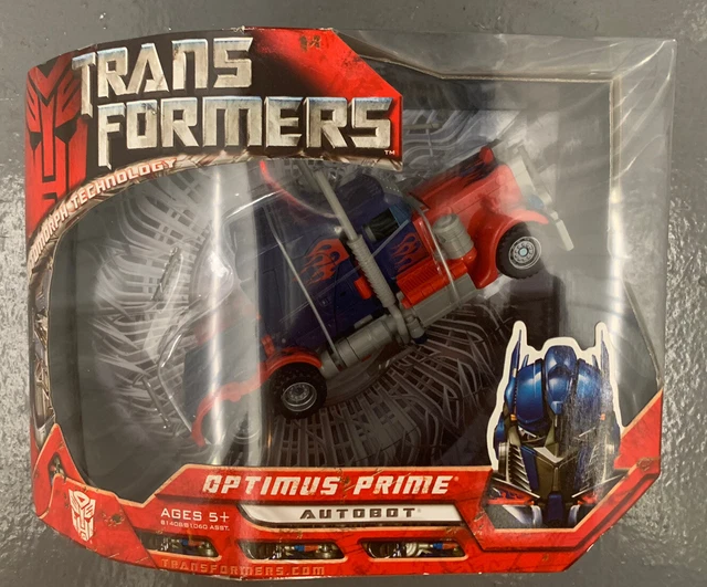 FIGURINE TRANSFORMERS MOVIE Optimus Prime Automorph Tech Voyager Class MISB 2007 EUR 55,74 ...