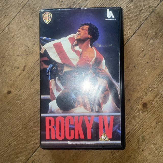 ROCKY IV - Sylvester Stallone - PAL - VHS - 1985 £4.38 - PicClick UK