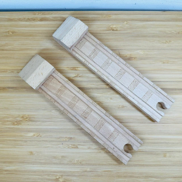BUFFER END TRACK Lot x2 - Thomas The Tank Engine & Friends Wooden ...