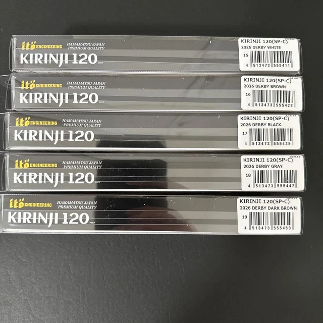 MEGABASS KAGEROU 2026 Fukubukuro Salt Kirinji 120 Five Pack Set $312.77 ...