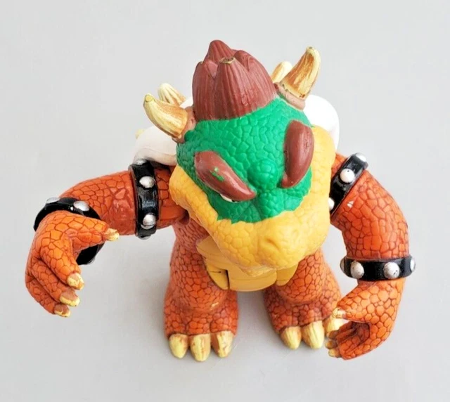 1999 MARIO KART 64 Bowser Action Figure ToyBiz Nintendo Rare Toy Figure ...