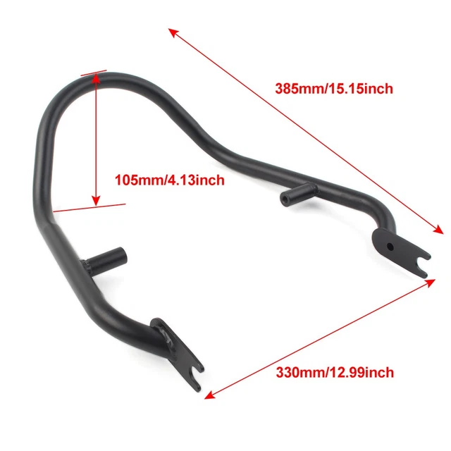 FOR KAWASAKI W800 Cafe / W800 Street 2019-2022 Rear Passenger Armrest ...